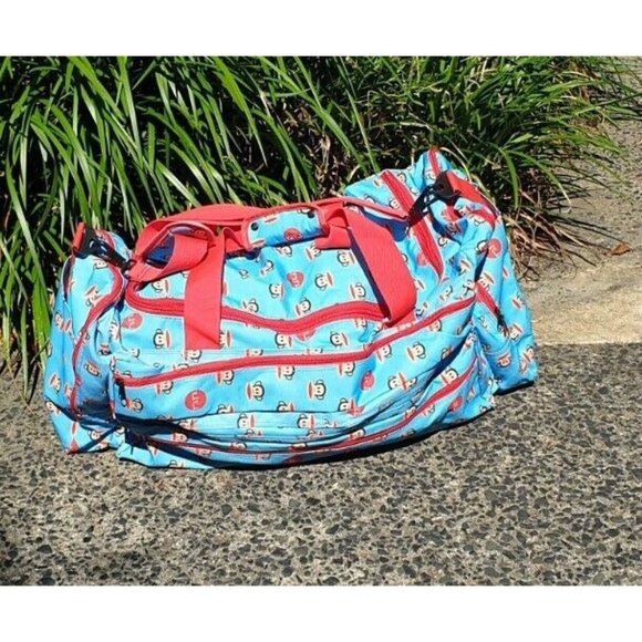 Paul Frank | Bags | Paul Frank Luggage Large Duffle Bright Colourful ...